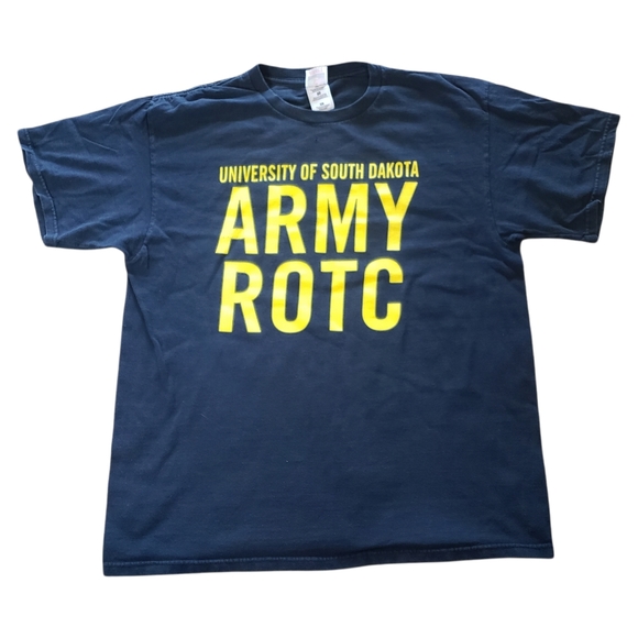 Fruit of the Loom | Shirts | South Dakota Army Rotc Shirt Black Fruit ...